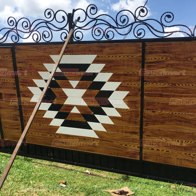 Wood-finish Gates – Fabrimart