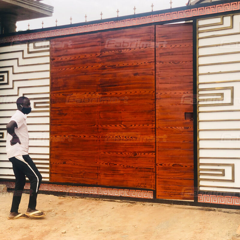 Wood-finish Gates – Fabrimart