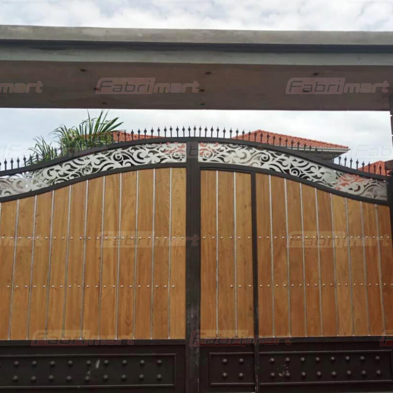 Wood-finish Gates – Fabrimart
